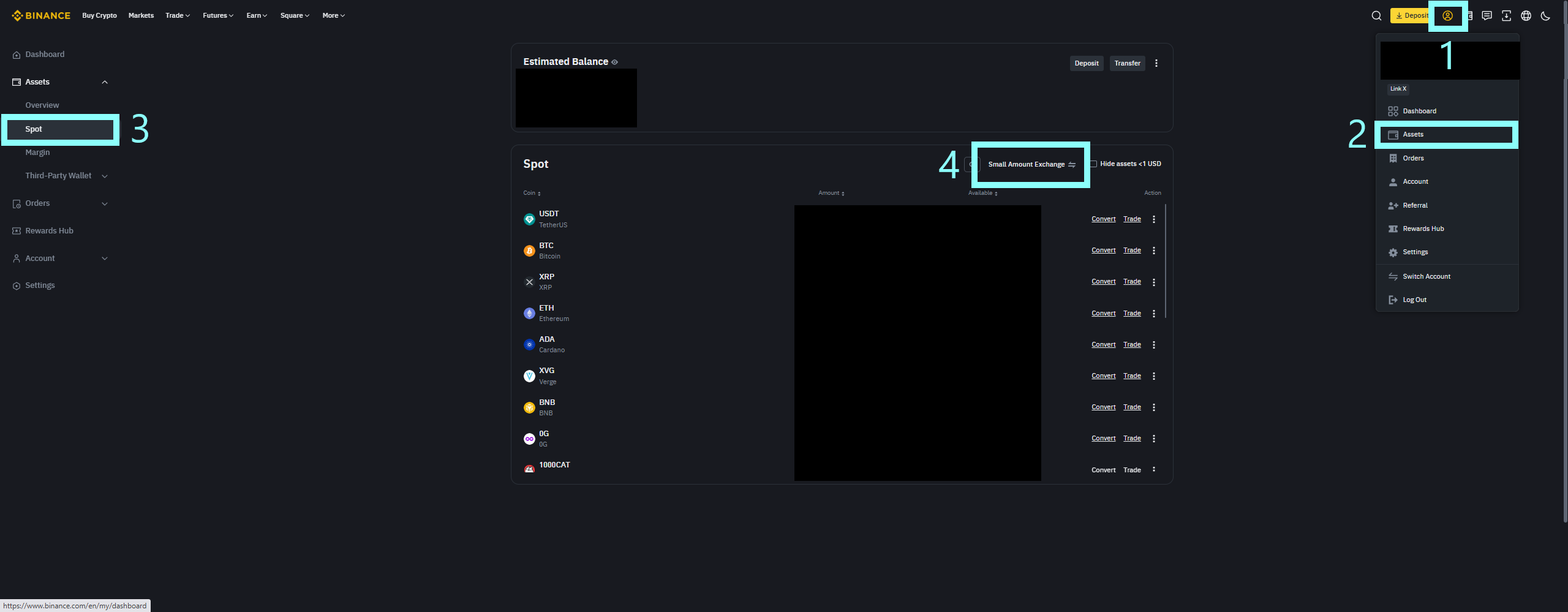 Binance Dust Guide 🧹 – VEMA Trader